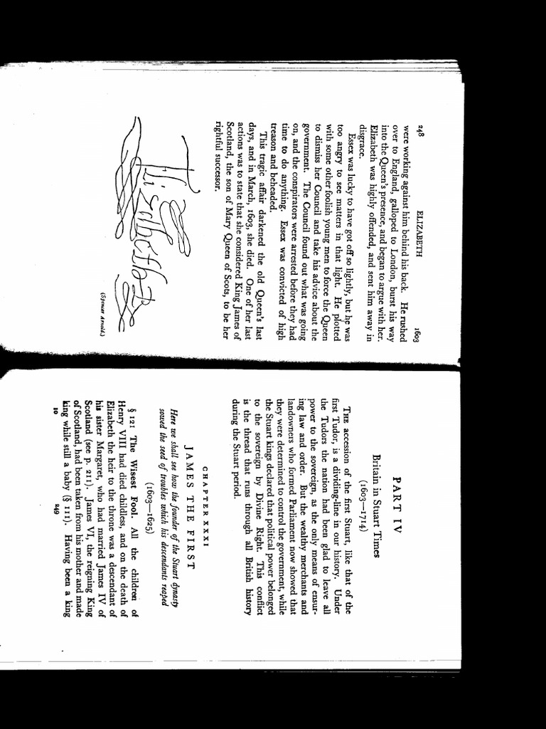 UNIT 1 - The Stuart Dynasty | PDF