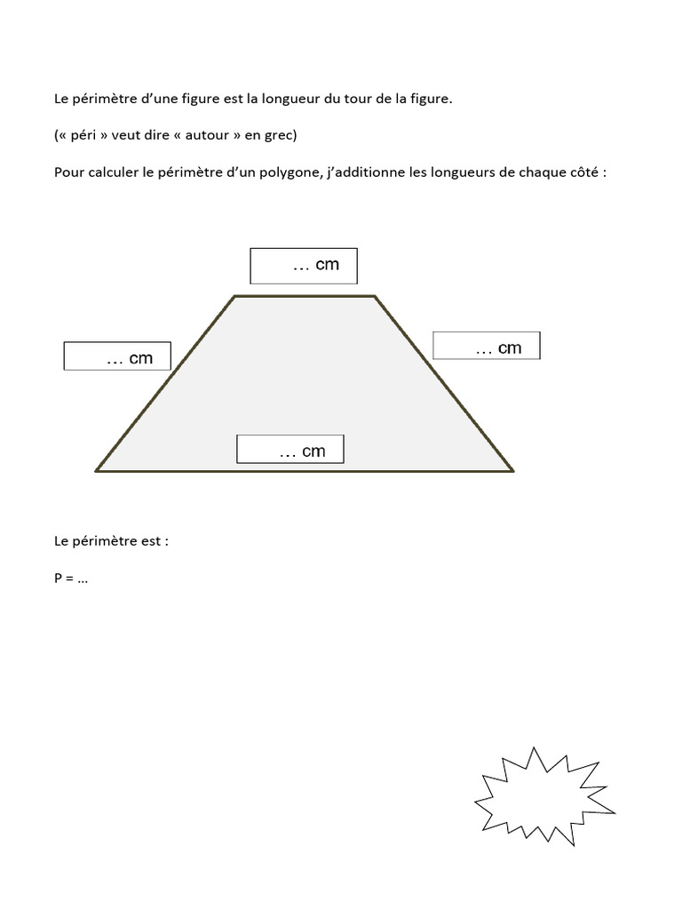 Calcul du périmètre d'un polygone | PDF | Méthodes et références ...