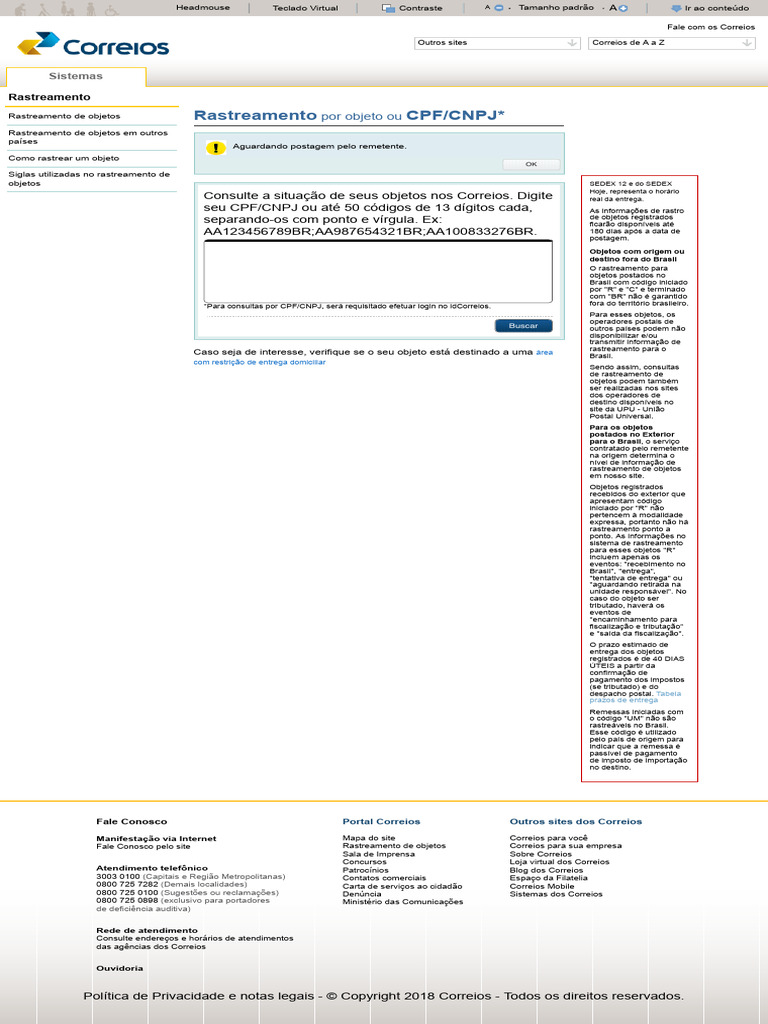Home | PDF | Correio | Brasil