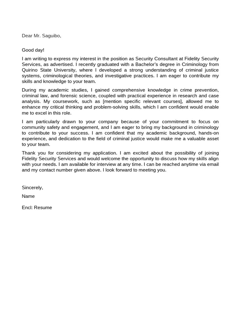 APPLICATION LETTER Block Format | PDF