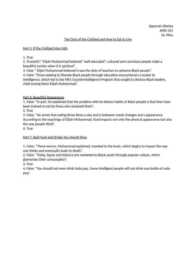 Know Thyself Sections5-7 | PDF