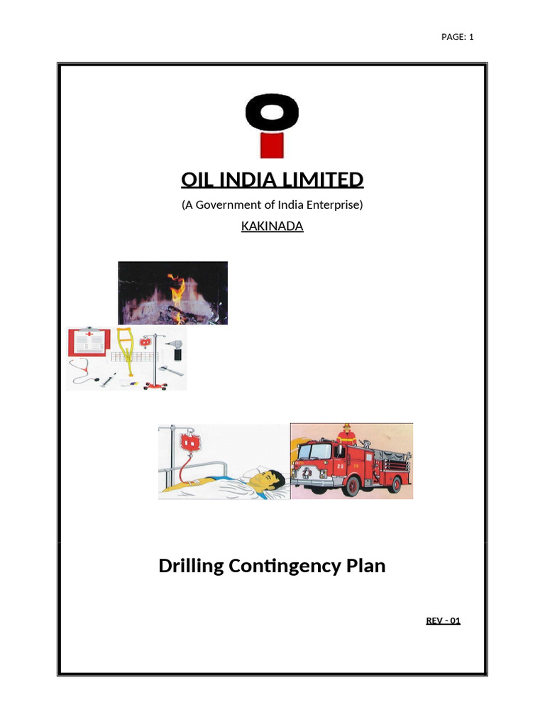 Drilling Contingency Plan | PDF | Emergency | Blowout (Well Drilling)