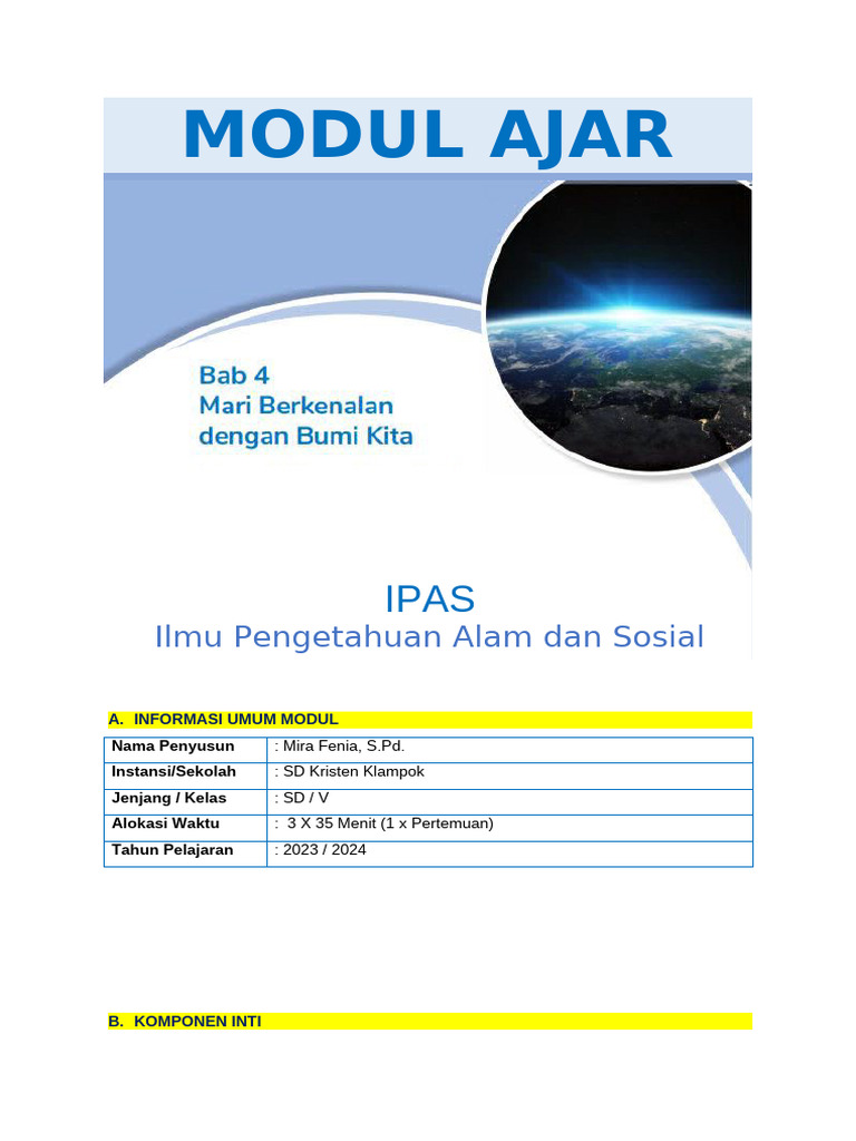 Ringkasan Materi Ipas Kelas 5 Sd Bab 6 Kurikulum Merdeka Mengenal - EmriDev
