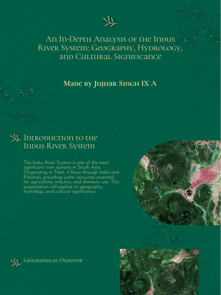 Indus RIver System | PDF | Science & Mathematics