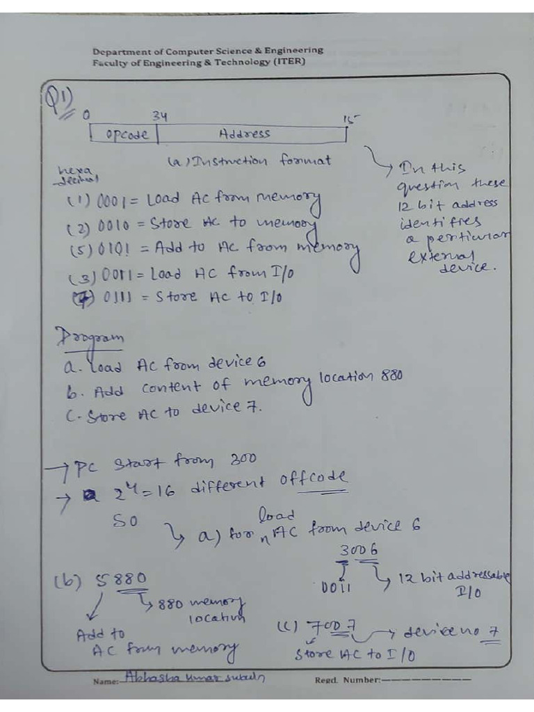 DOS th-1 Assignment Solution | PDF