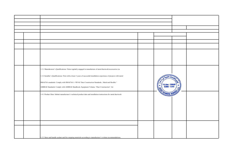 Metal Ductwork Installation Guidelines | PDF | Duct (Flow) | Building ...