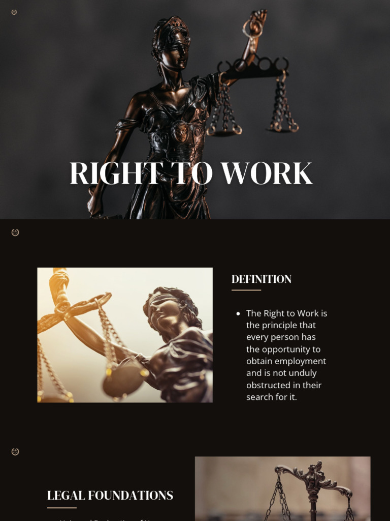 Right To Work | PDF