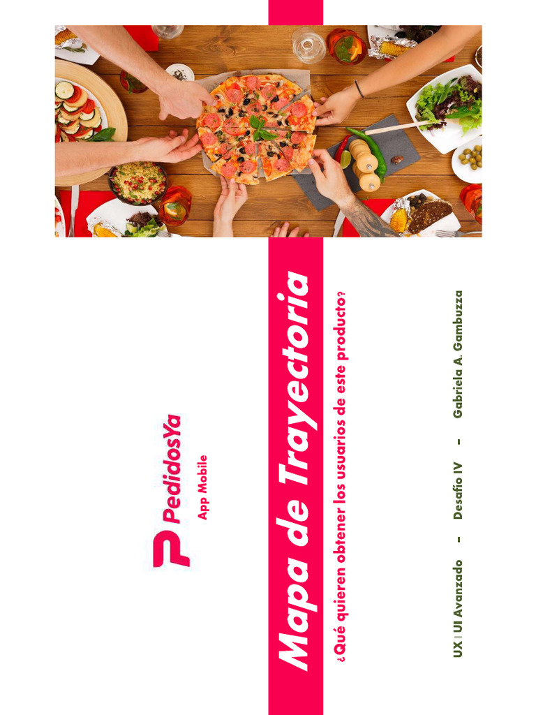 Mapa de Trayectoria - Pedidos Ya | PDF