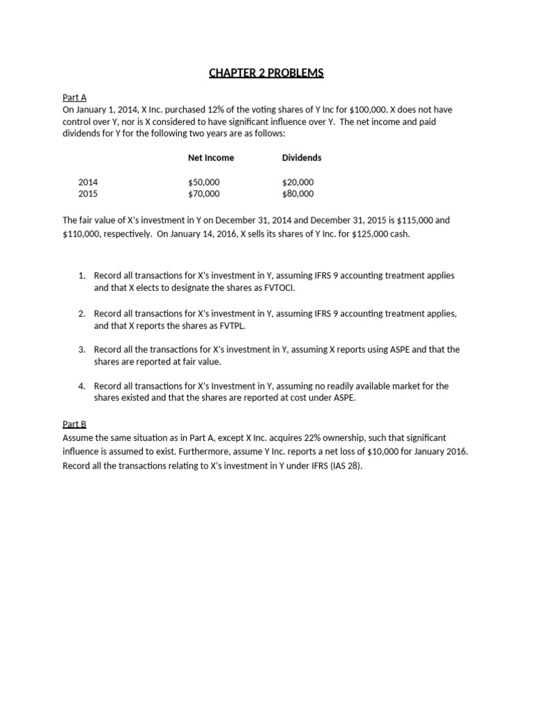 CHAPTER 2 Handout Problems | PDF | Finance & Money Management