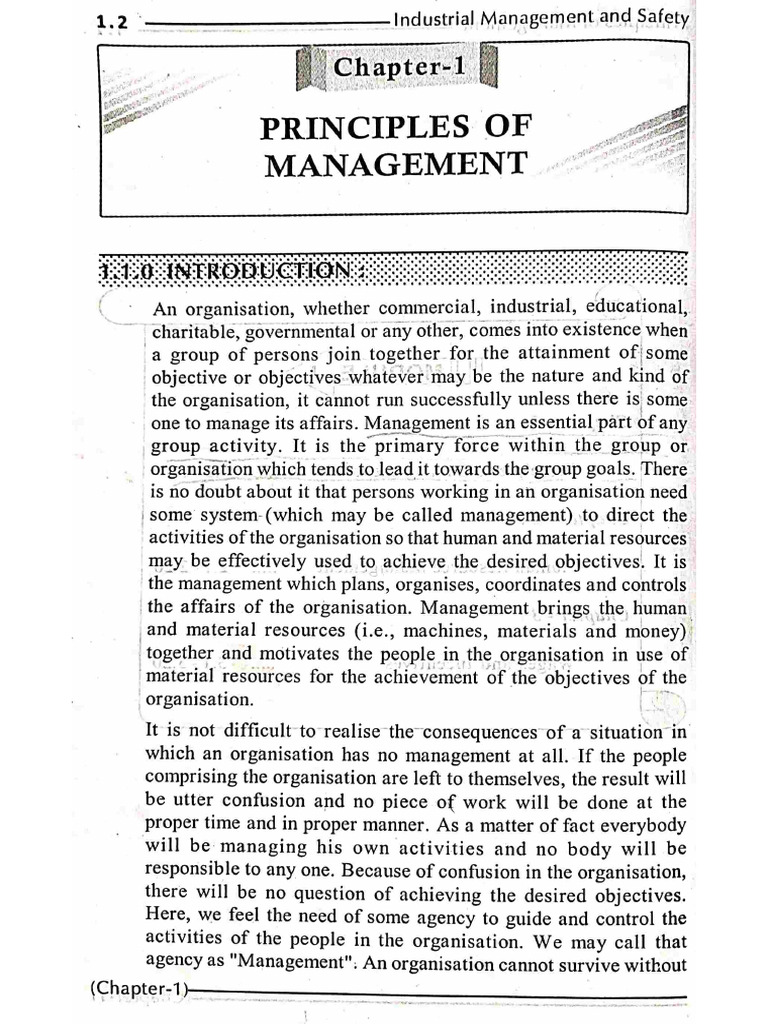 Management Theory | PDF