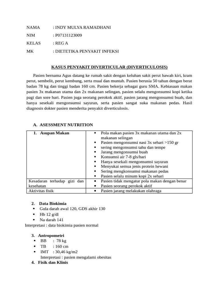 NCP Diverticular | PDF