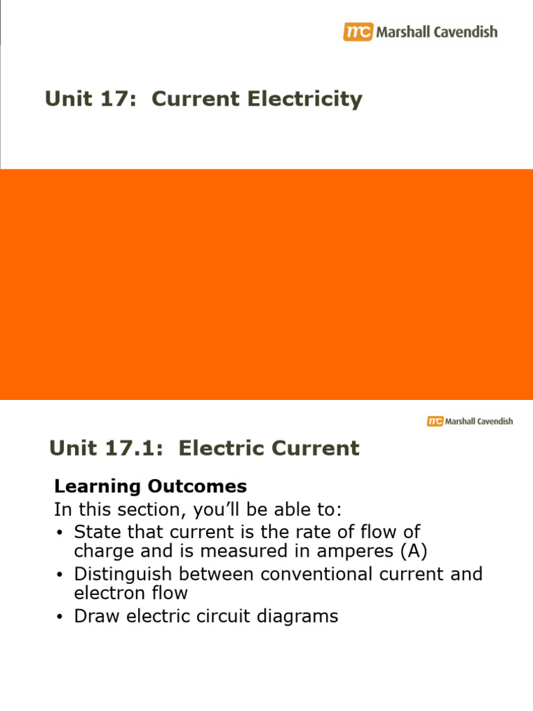Current Electricity | PDF | Electrical Resistance And Conductance ...