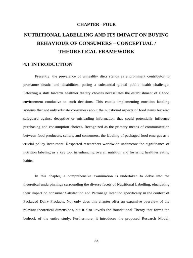04 Nutritional Labelling Theory Final 12.11.2023 | PDF | Nutrition ...
