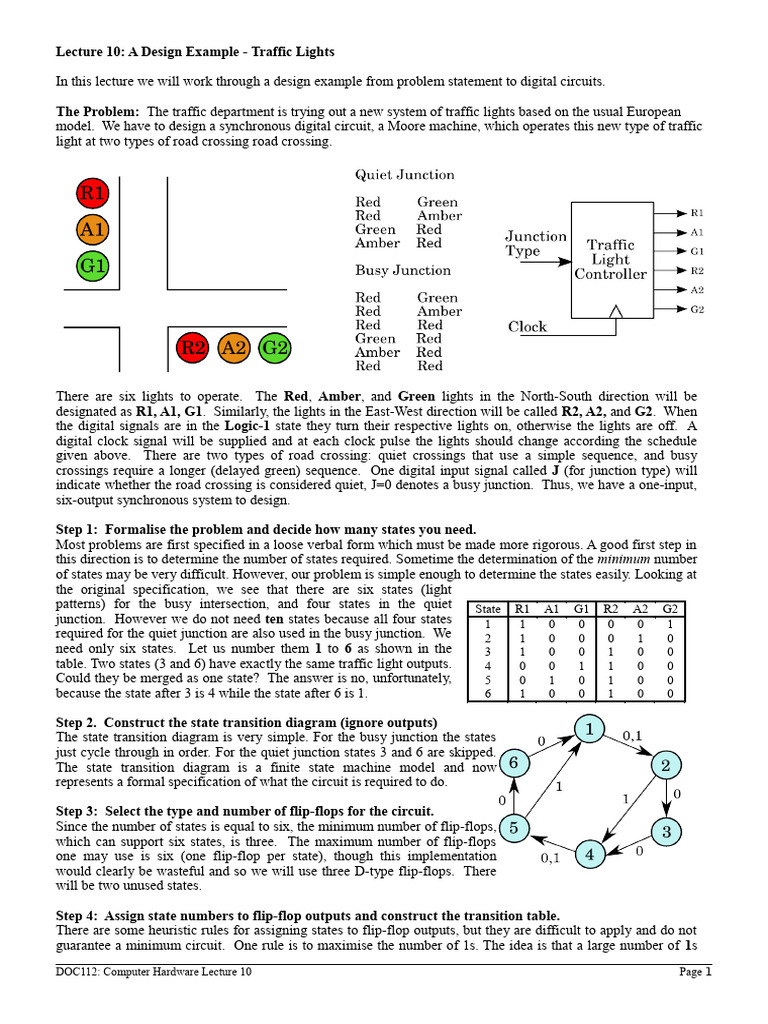 trafficlightHardware | PDF | Traffic Light | Traffic
