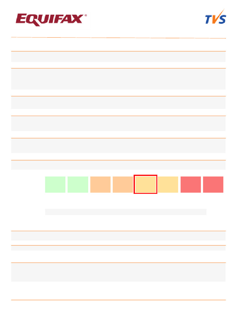Sample Equifax CRP - Efx Can | PDF | Credit History | Garnishment