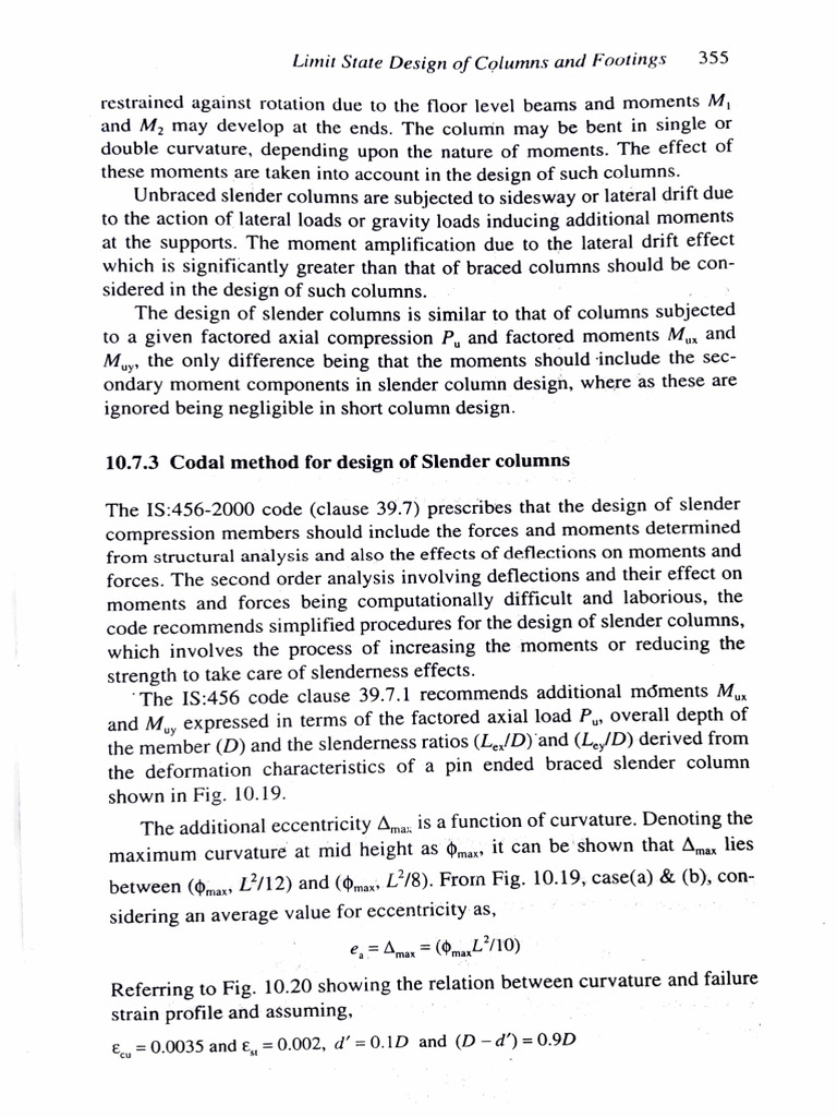 Long Column Example | PDF | Column | Mechanics