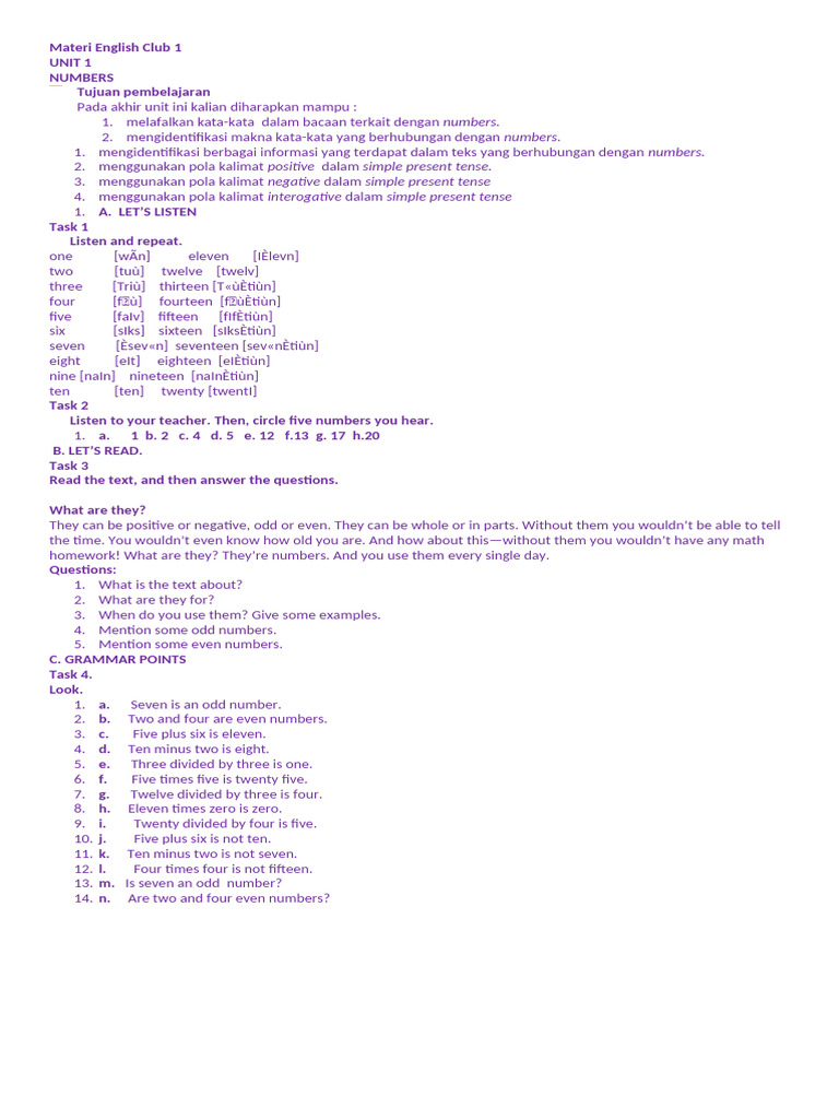 Materi English Club | PDF | Shape | Polygon