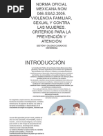 Curso Virtual para La Aplicación de La NOM 046 SSA2 2005. Atención Especializada en Violencia de ...
