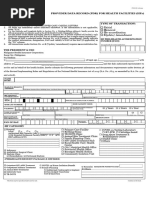 Provider Data Record for Health Facilities | PDF | Clinic | Medicine