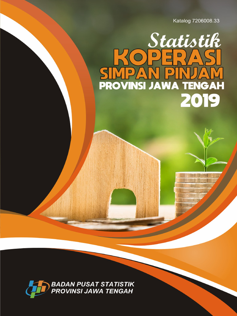 Statistik Koperasi Simpan Pinjam Provinsi Jawa Tengah 2019 | PDF | Pengelolaan Keuangan & Uang