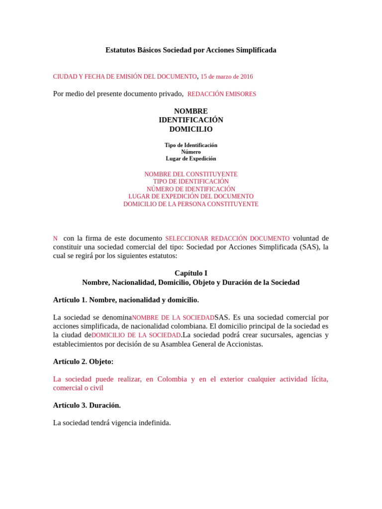 modelo estatutos | PDF | Dividendo | Arbitraje modelo estatutos | PDF | Dividendo | Arbitraje