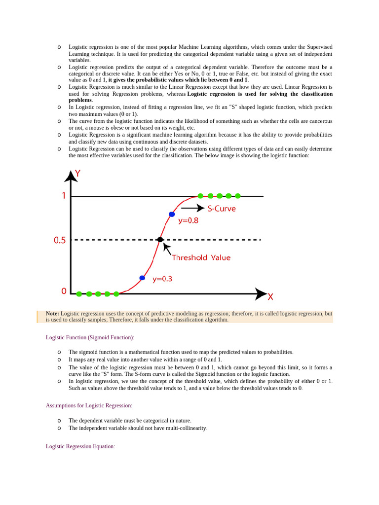 Logistic Regression and Naive Bayes | PDF | Logistic Regression | Regression Analysis