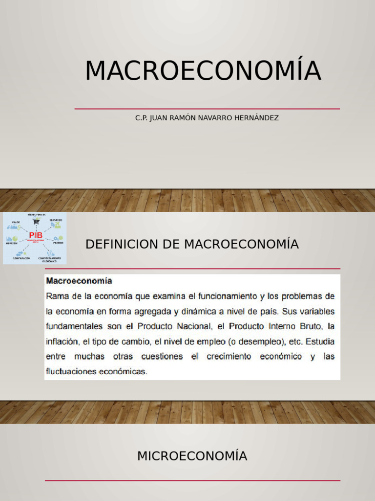 Macroeconomía Admon 4to. | PDF