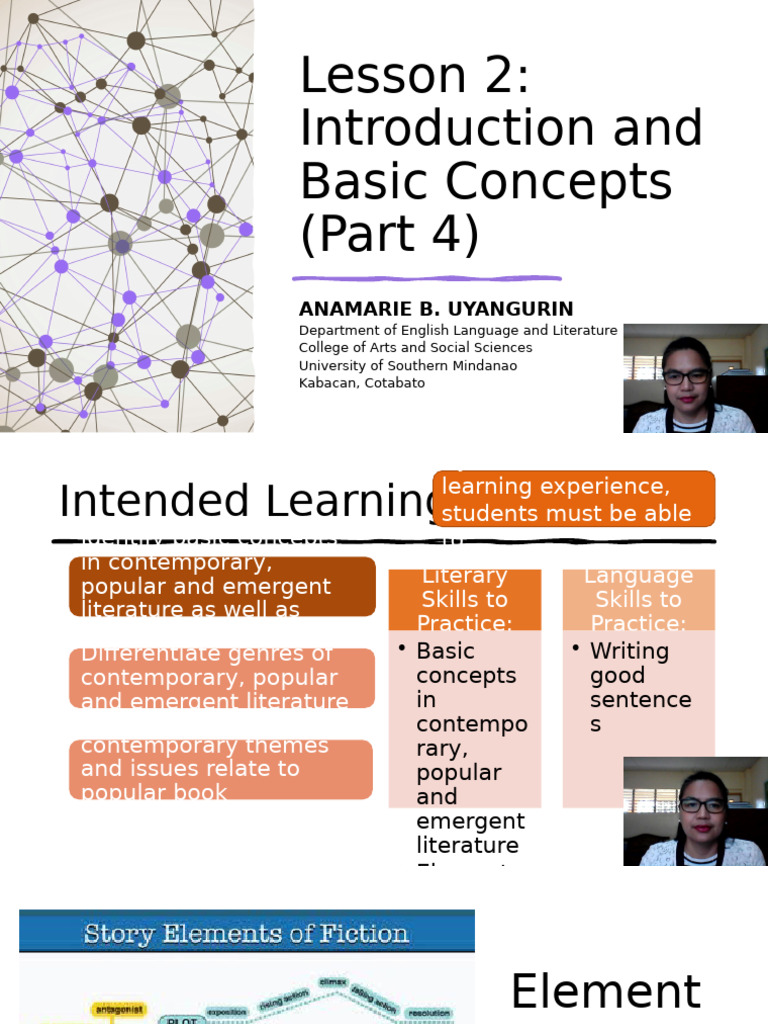 Lesson 1 Basic Concepts (Part 1) | PDF