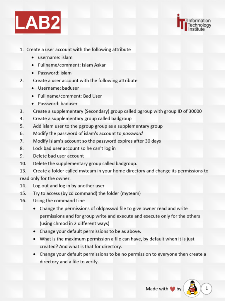 User Account Management and Permissions Guide | PDF