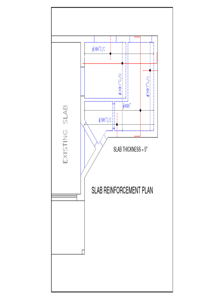 RCC Slab Drawimg | PDF