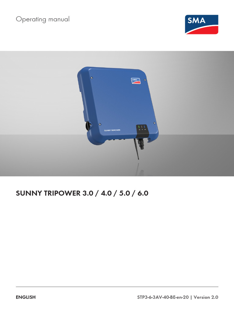 STP3 6 3AV 40 BE en 20 | PDF | Solar Panel | Wi Fi