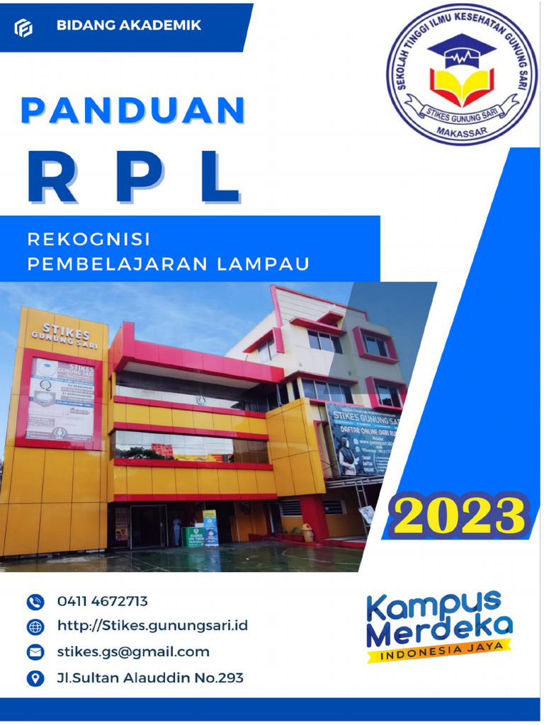 Pedoman RPL STIKES Gunung Sari Uploud | PDF