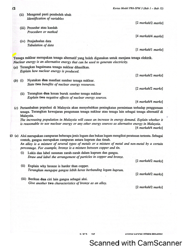 Ulangkaji PASA SAINS T4 by Cikgu Hani | PDF