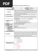 Math 10 Quarter 1 Module 11 | PDF | Factorization | Zero Of A Function