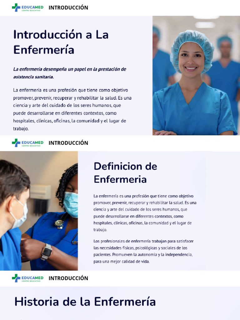 Clase+01+-+Introduccio N+a+la+enfermeri A | PDF | Negocios