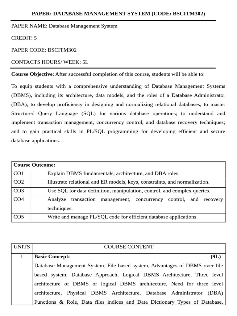DBMS | PDF | Databases | Relational Database DBMS | PDF | Databases | Relational Database