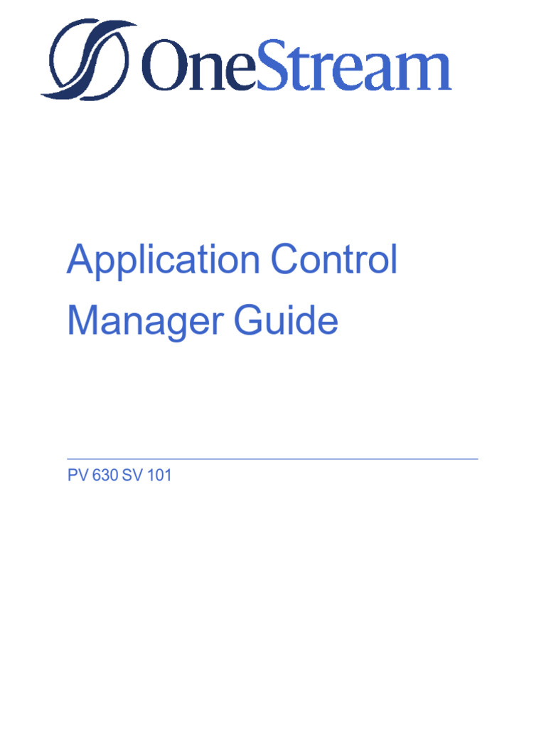 ACM PV6.3.0 SV101 Instructions | PDF | Metadata | Databases