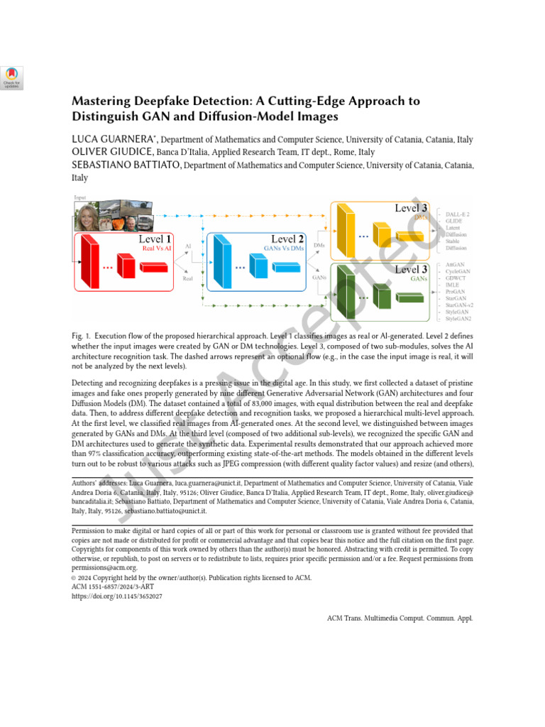 Mastering Deepfake Detection - A Cuting-Edge Approach To Distinguish GAN and Diffusion-Model ...