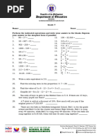 Worksheet 4 MDAS | PDF