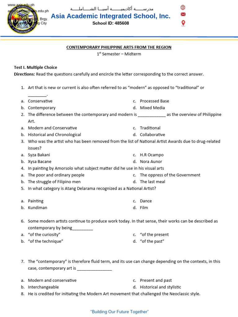 MIDTERM UCSP | PDF | Philippines