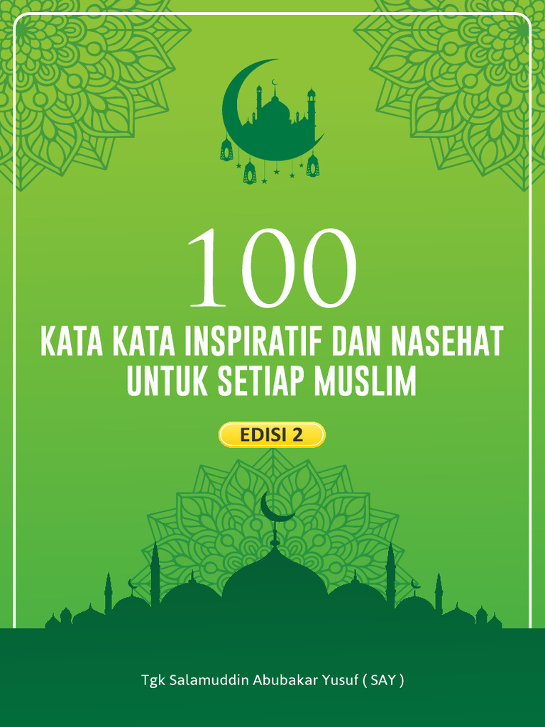Inspiratif Dan Nasehat Untuk Setiap Muslim | PDF