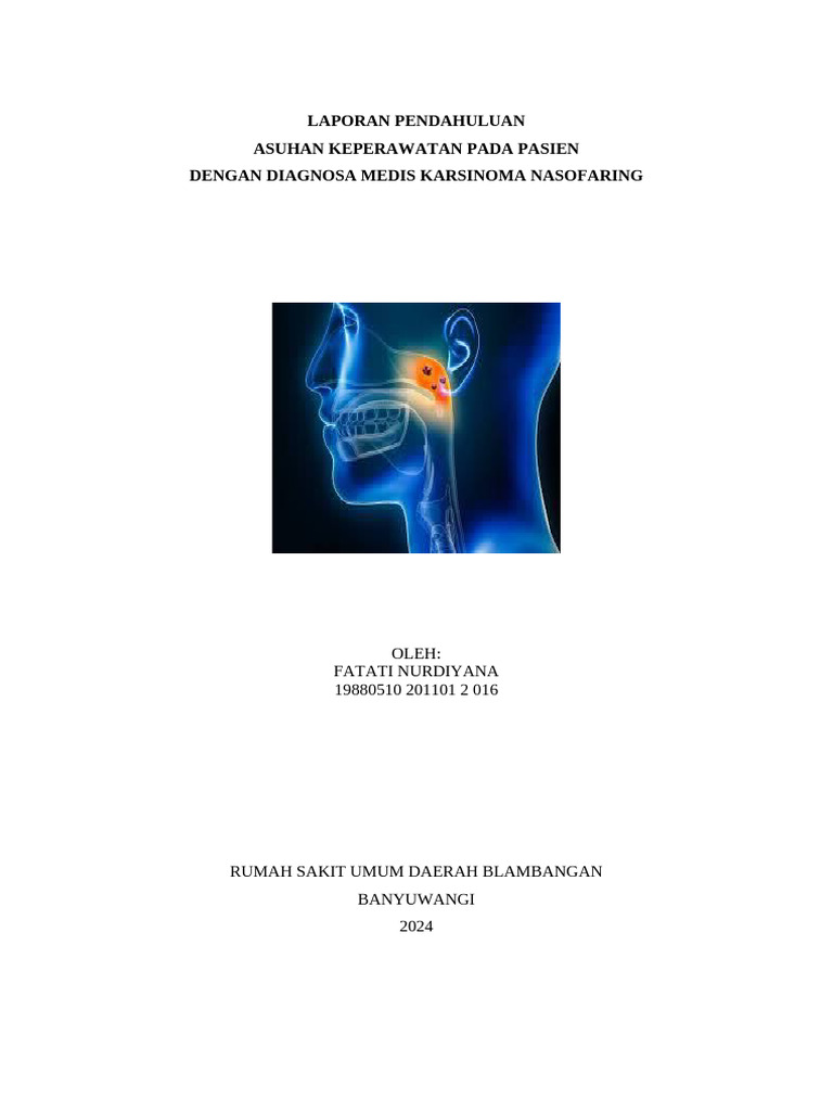 LP Askep Ca Nasofaring Fatati | PDF