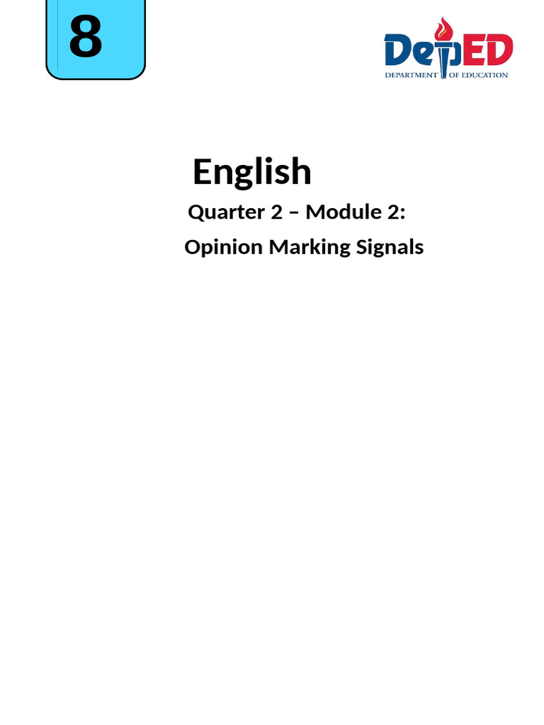 Quarter-2-Module-2 | PDF | Feeling | Knowledge