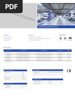SJ Lite T8 LED Luminaire Catalogue | PDF | Glass Applications | Components