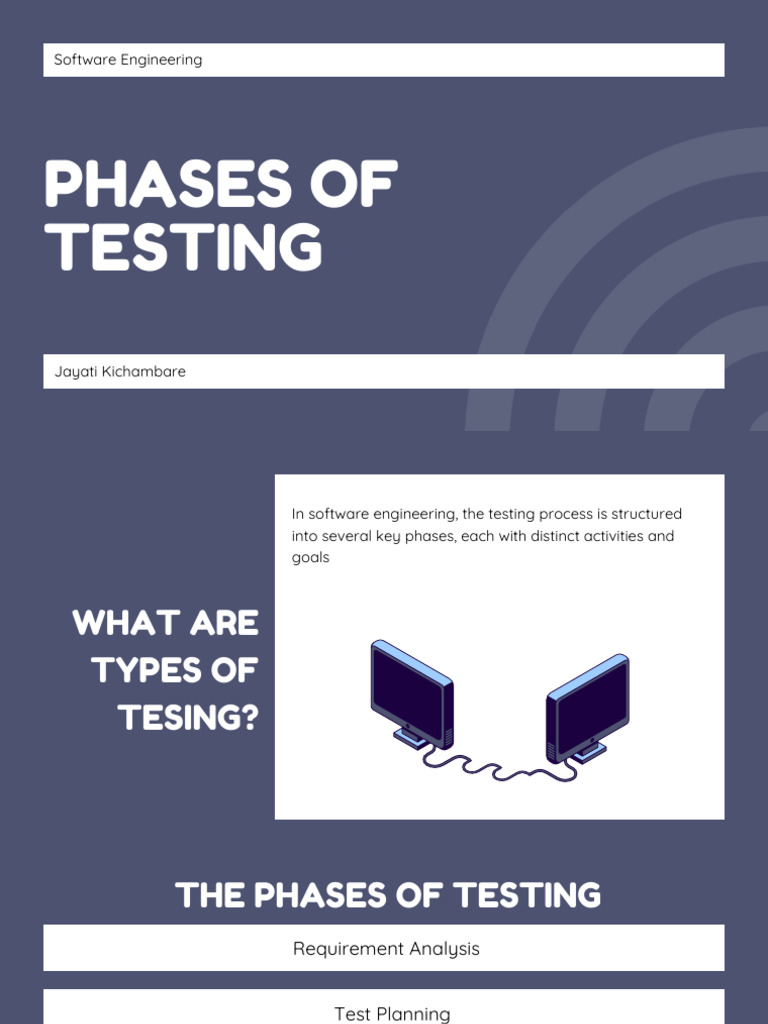 Phases of Testing | PDF
