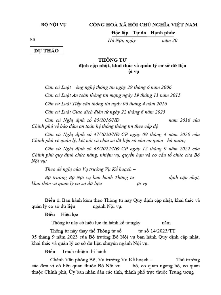 6920-Du Thao TT Thay The TT 14 Final 20241105042729610611 | PDF