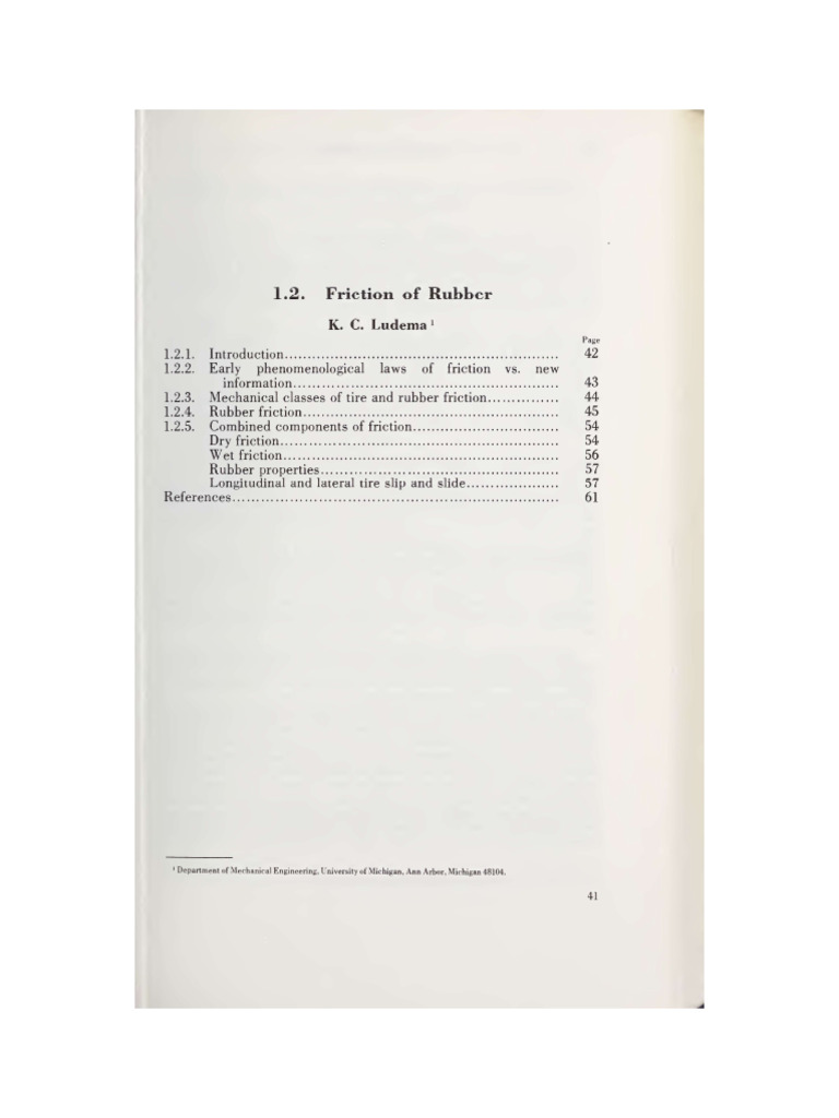 Rubber Friction | PDF