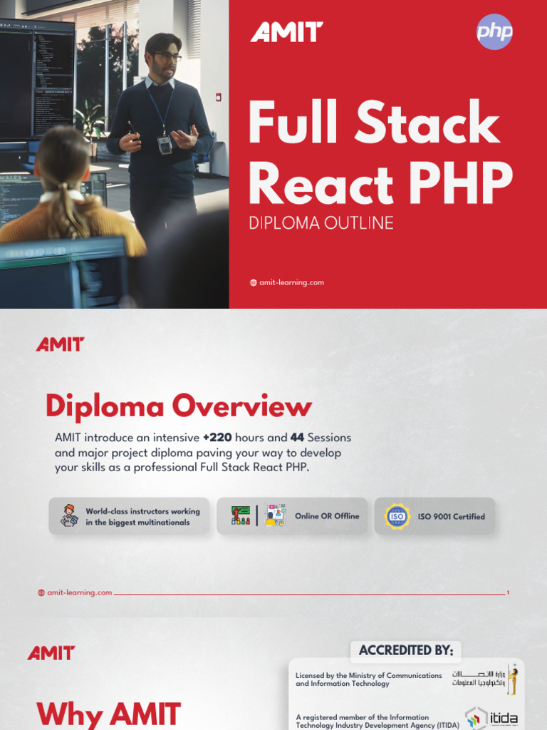Full Stack React PHP Diploma | PDF | Php | Computer Programming