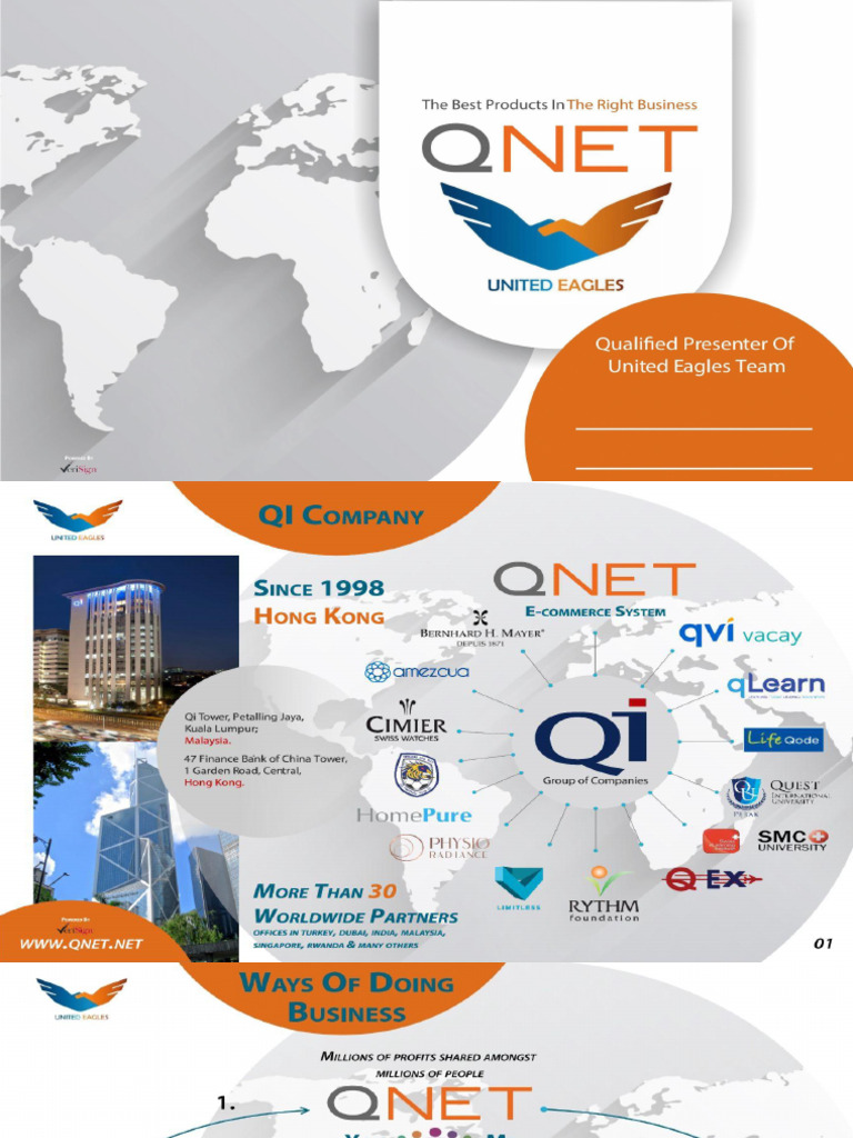 Qnet Online Presentation - 2023 | PDF