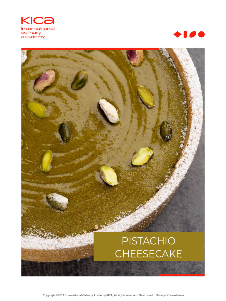 PISTACHIO CHEESECAKE | PDF